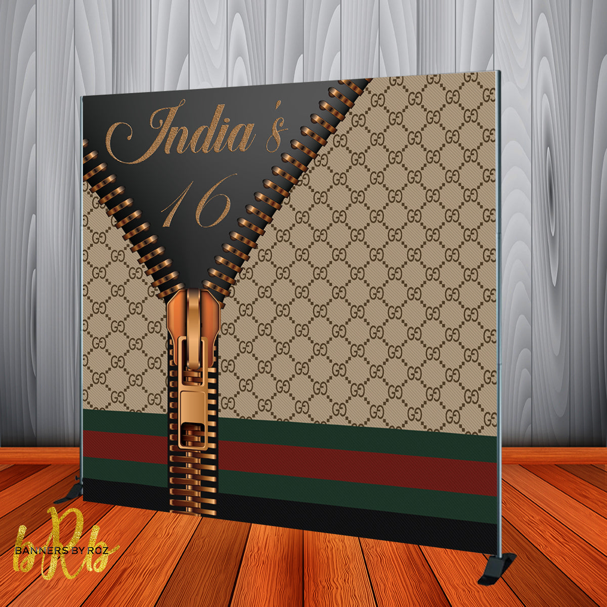 Gucci inspired Backdrop - Step & Repeat - Designed, Printed & Shipped ...