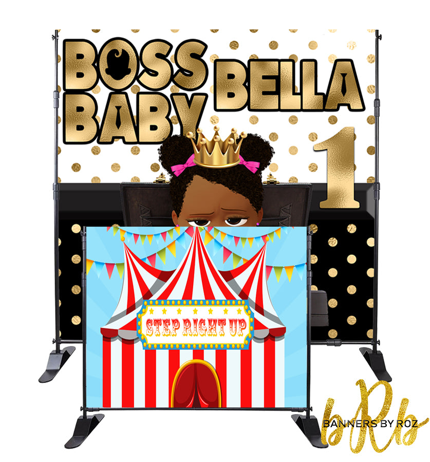 Banner Stand - Adjustable up to 8ft x 8ft – Banners by Roz